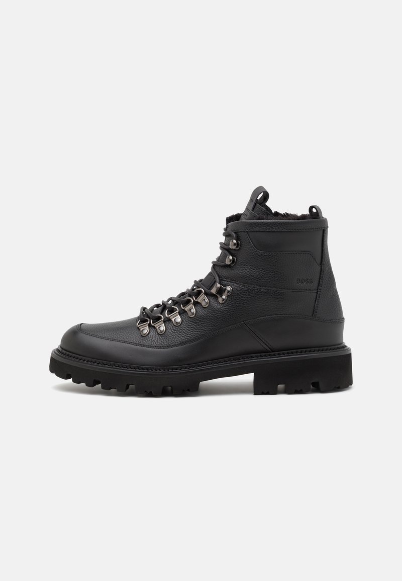 BOSS JULYO HALB GRLTHKFR - Winter boots - black one/black - Zalando