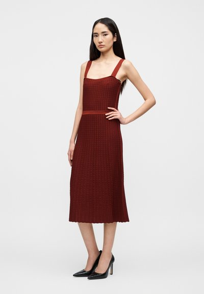 Hervé Léger THE ANASTASIA - Day dress - redrock/dark red - Zalando.ie