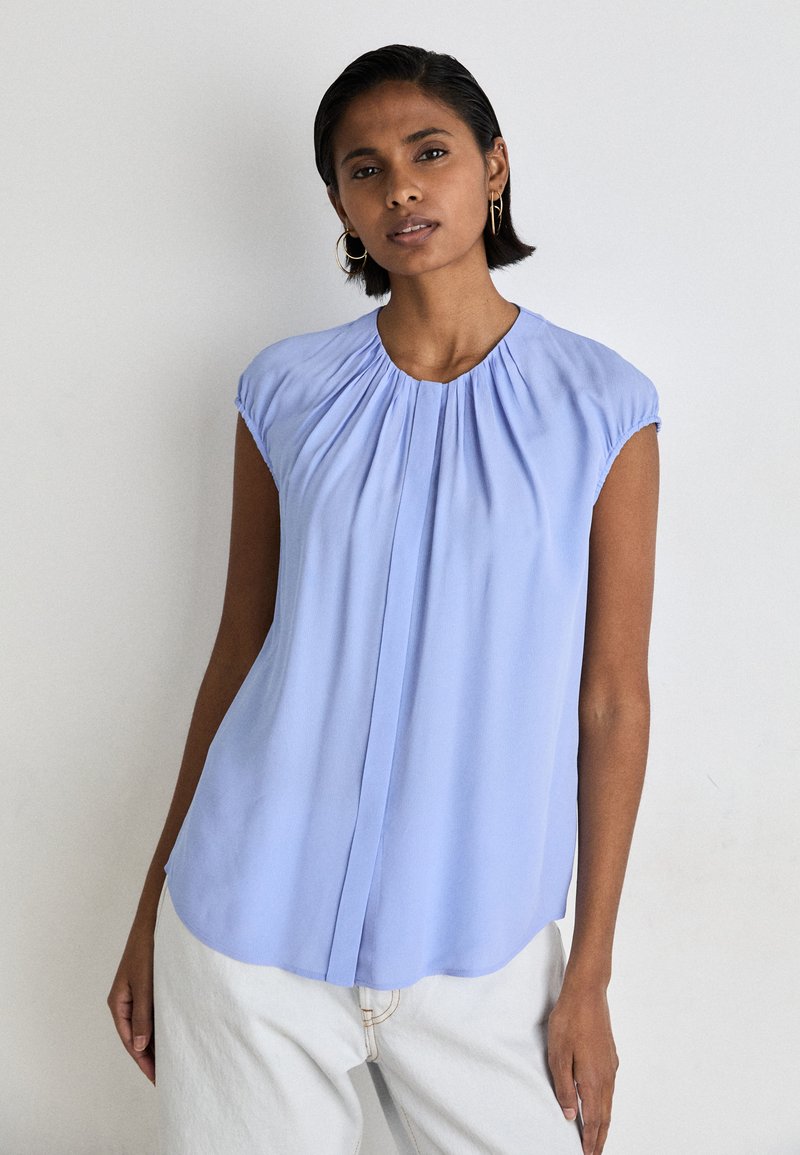 BOSS BERIKA - Blouse - bright blue/blue - Zalando.co.uk