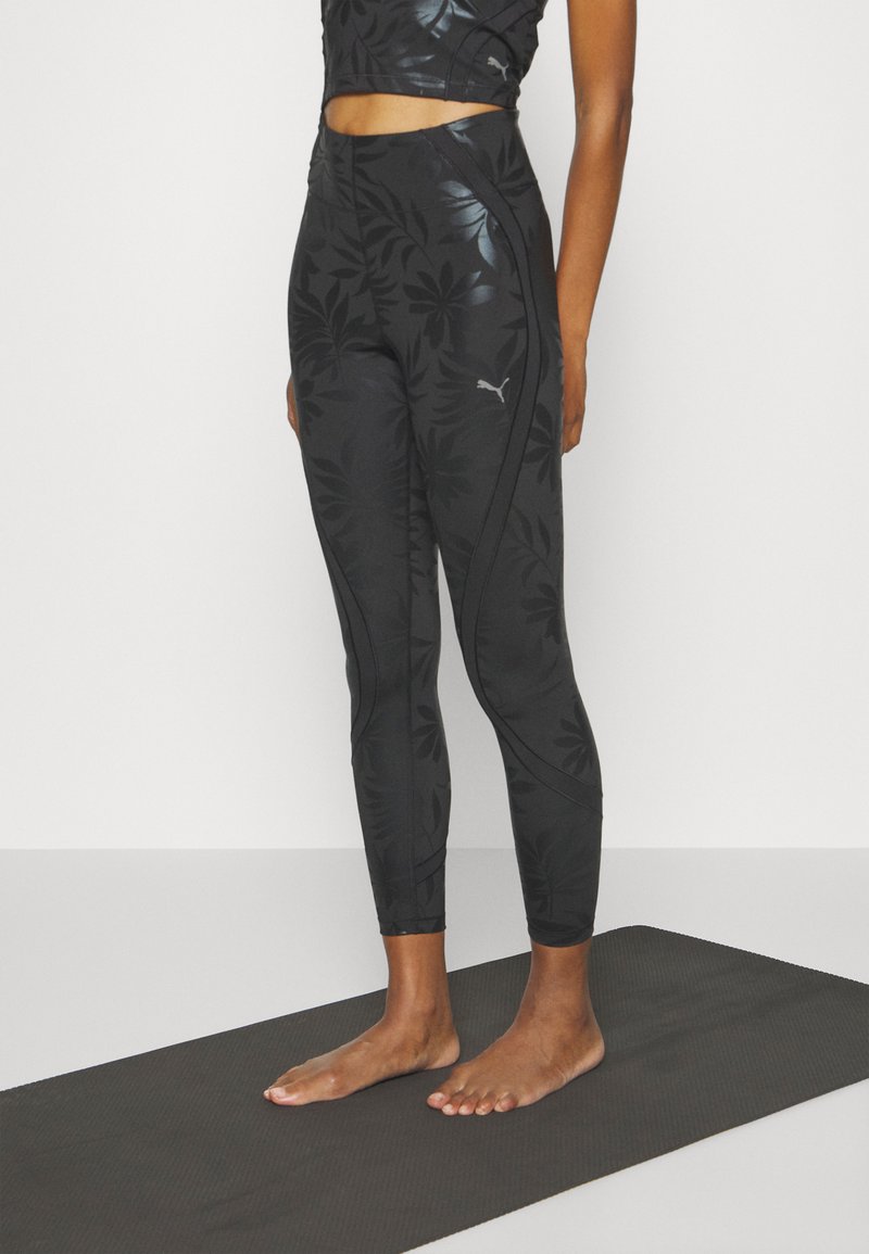 Puma STUDIO ULTRABARE TREND - Tights - black/schwarz - Zalando.de