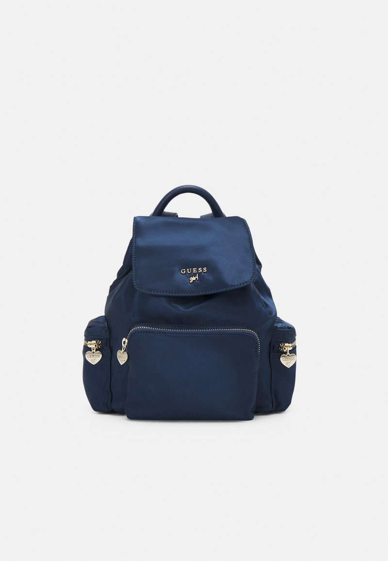 Guess JUNIOR BACKPACK UNISEX - Rucksack - blackened blue/dark blue ...