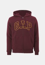GAP ARCH - Sweatjacke - noir red/bordeaux - Zalando.de