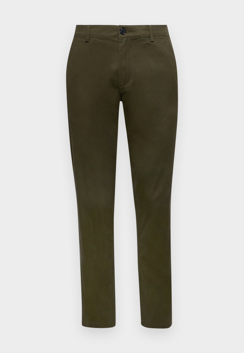 Selected SLIM BILL PANT FLEX - Stoffhose - forest night/dunkelgrün ...