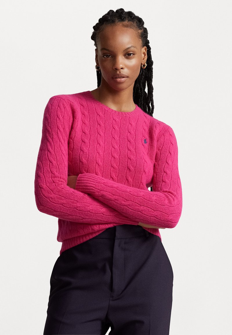 Polo Ralph Lauren CABLE KNIT WOOL CASHMERE JUMPER - Strickpullover ...