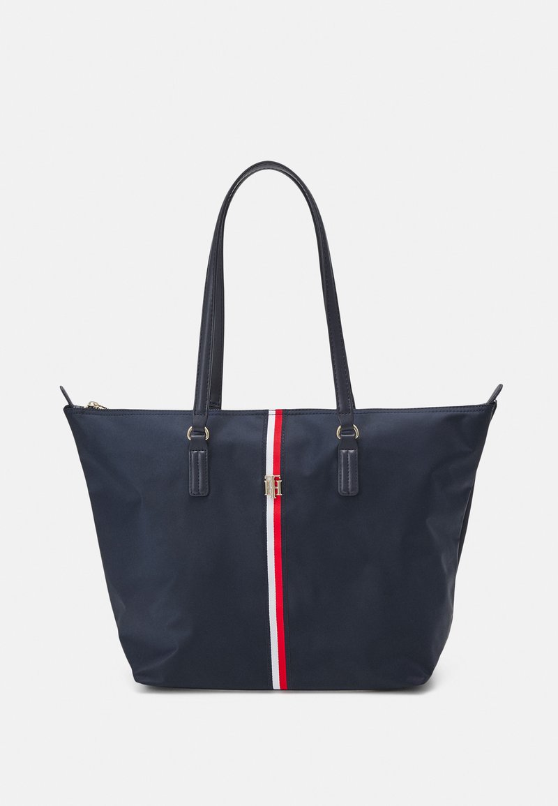 Tommy Hilfiger POPPY TOTE - Shoppingväska - navy corporate/blå - Zalando.se