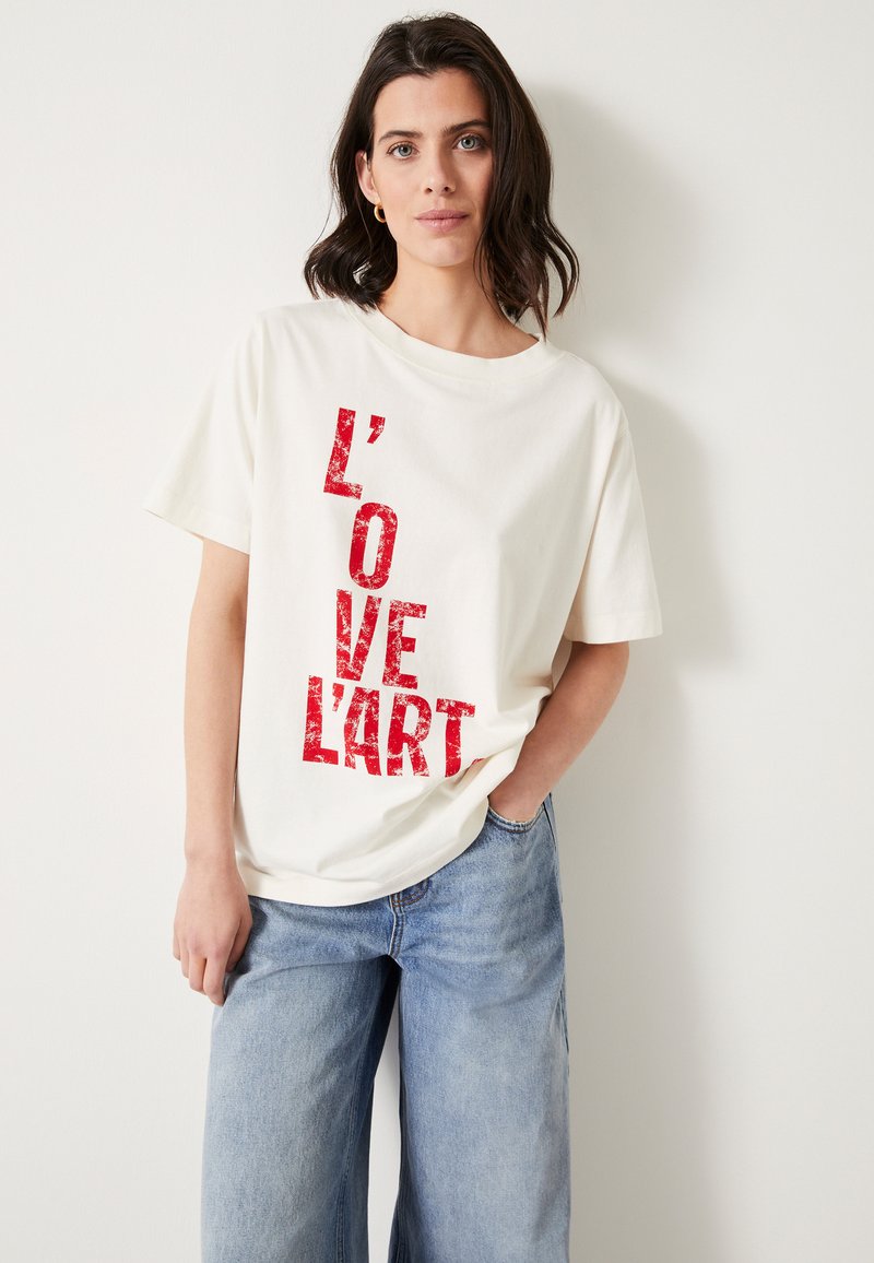 hush LOVE - T-Shirt print - ecru/weiß - Zalando.de
