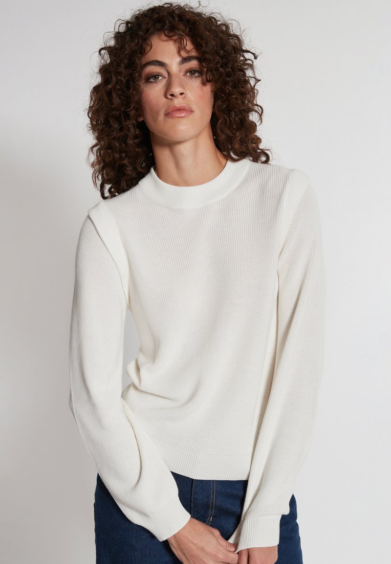 Re.draft WITH SHOULDER DETAIL - Trui - wool white/crème - Zalando.be