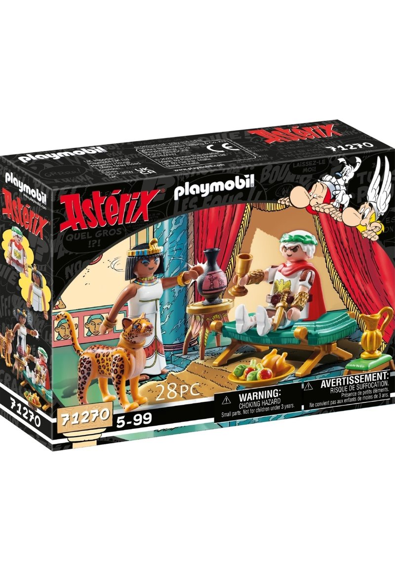Playmobil ASTÉRIX: CAESAR & CLEOPATRA - Miniature - multi coloured ...