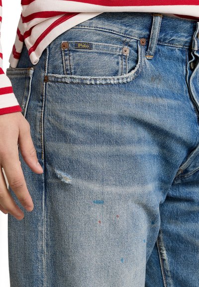 Polo Ralph Lauren VINTAGE CLASSIC FIT DISTRESSED JEAN - Jeans Relaxed Fit - surfview/blue denim ...