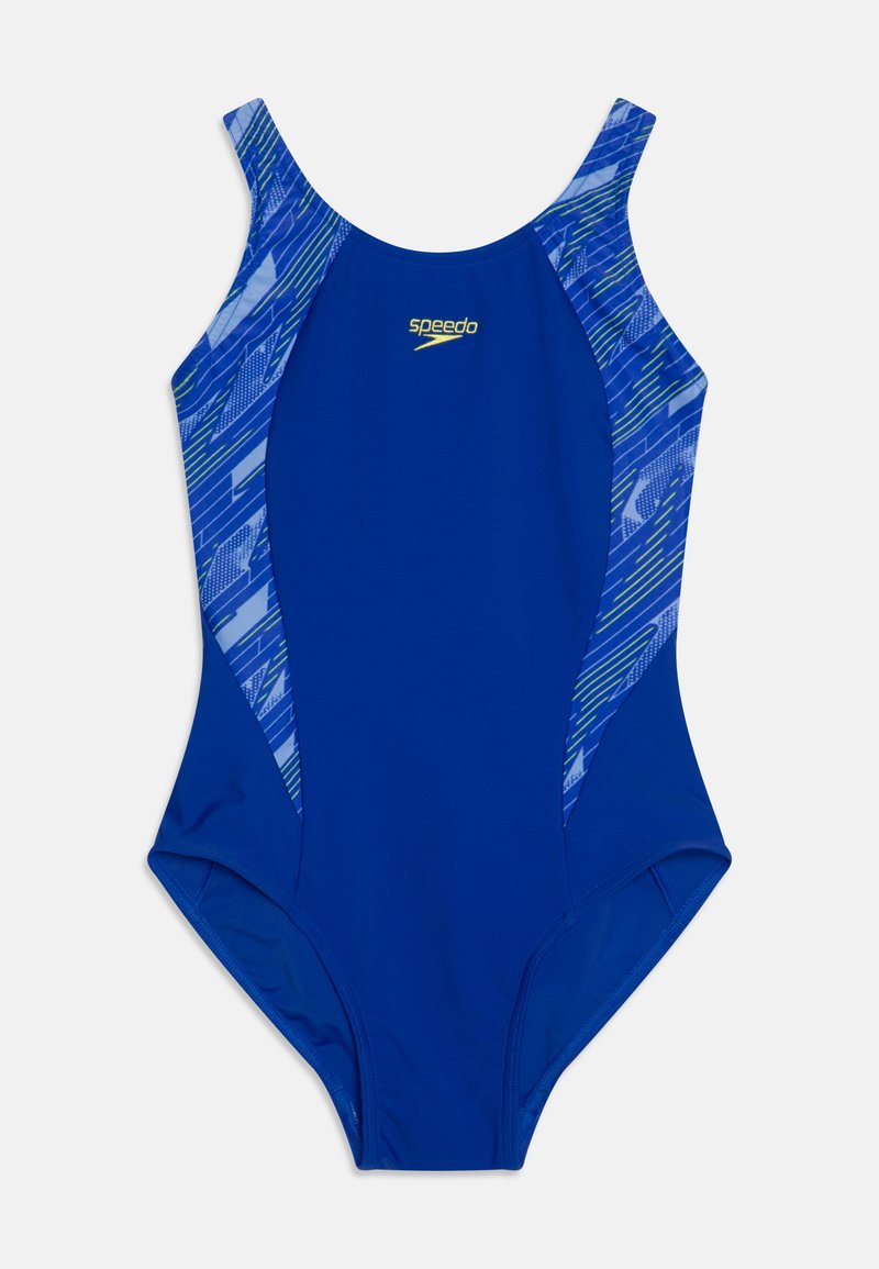 Speedo GIRLS HYPERBOOM SPLICE MUSCLEBACK - Badeanzug - lemon drizzle ...