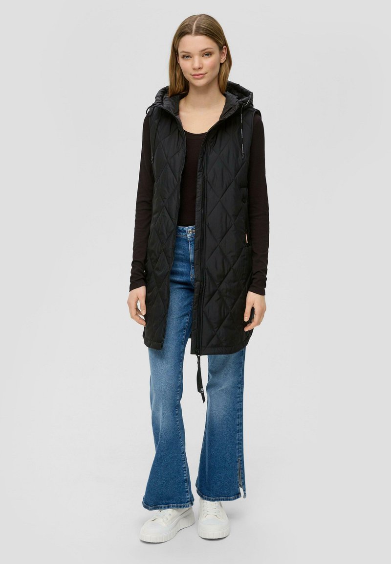QS Veste sans manches - schwarz/noir - ZALANDO.FR