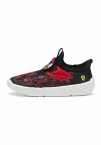 Puma SCUDERIA FERRARI - Loafers - black rosso corsa/sort - Zalando.dk