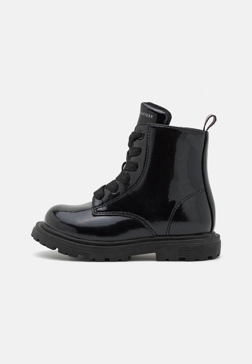 Tommy Hilfiger Schnürstiefelette - black/schwarz - Zalando.ch