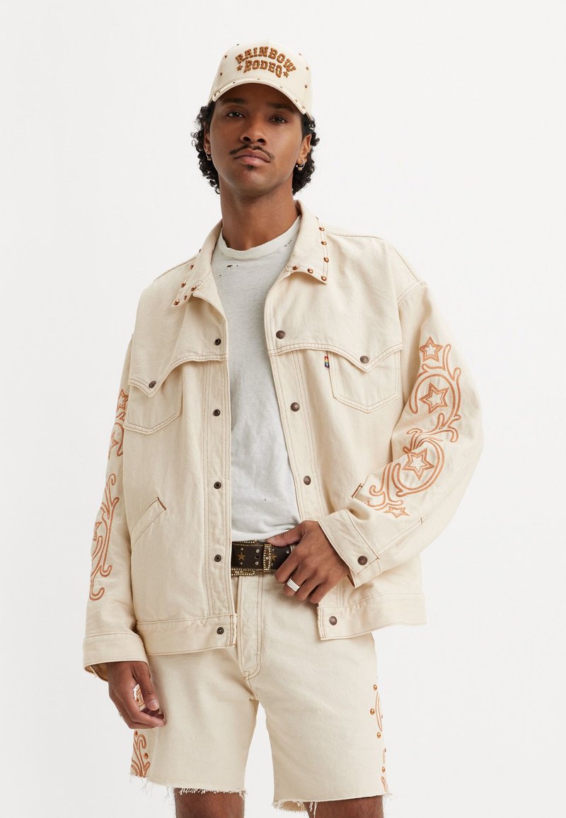 Levi's® LIBERATION WESTERN TRUCK UNISEX - Denim jacket - rodeo boots ...