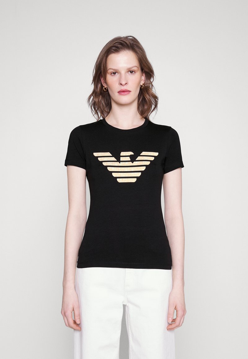Emporio Armani Print T-shirt - nero/black - Zalando