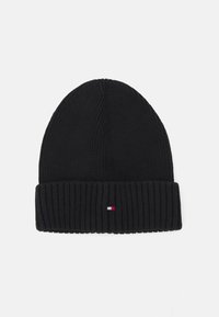 Tommy Hilfiger SMALL FLAG BEANIE UNISEX - Kapa - black/crno - Zalando.hr