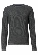 Street One MEN FEINER - Jumper - grau/dark grey - Zalando.de