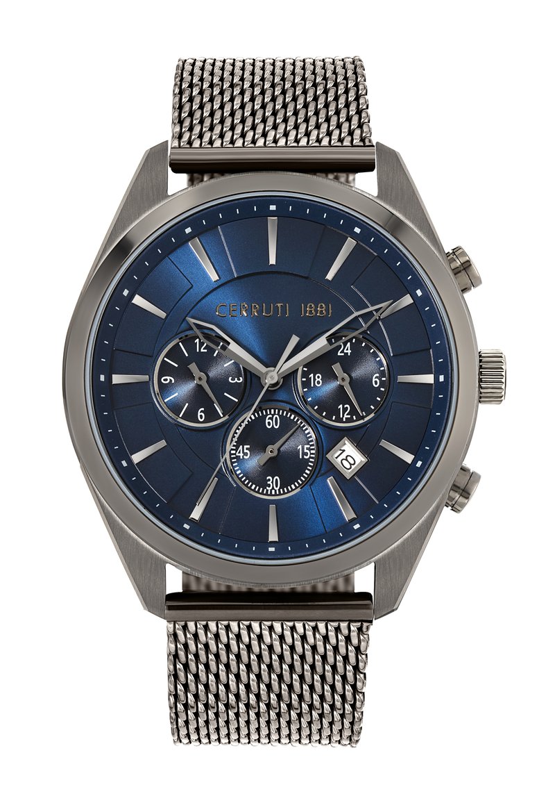 Cerruti 1881 Chronograph watch - blue/dark blue - Zalando