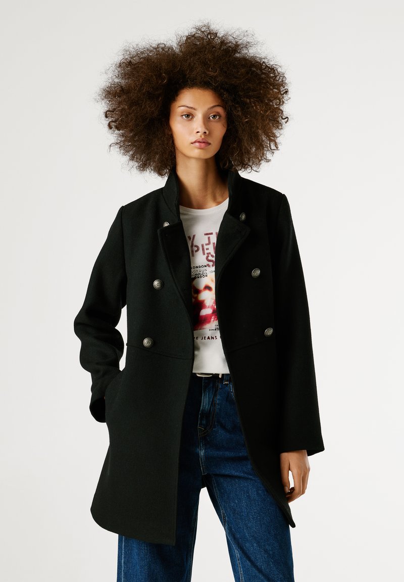 Pepe Jeans ROSALIE - Kort kappa / rock - black/svart - Zalando.se