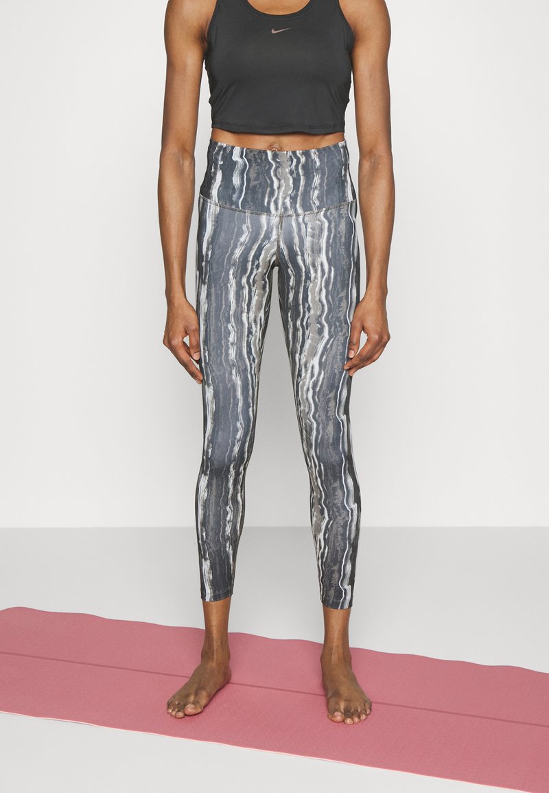 Nike Performance Legging - ironstone/multi color/grijs - Zalando.be