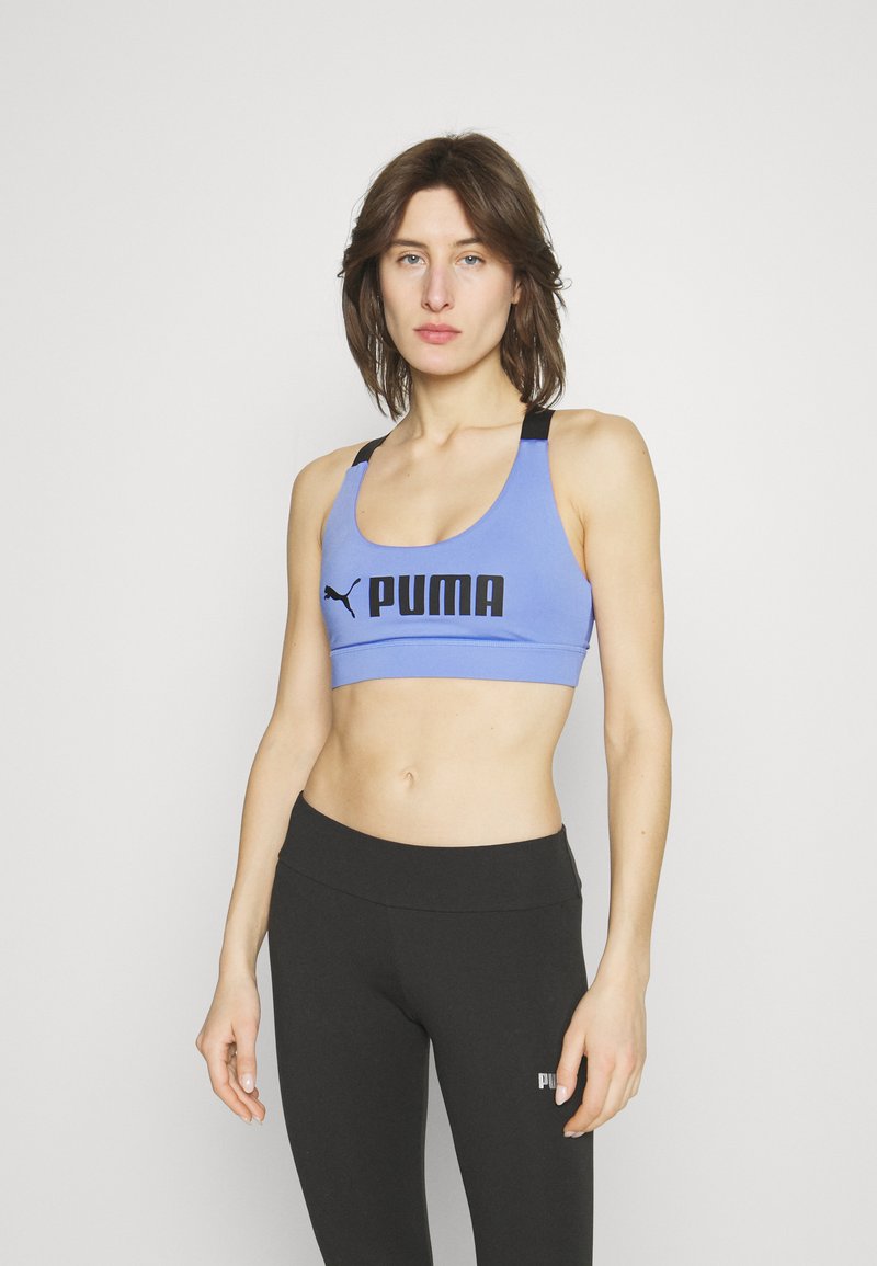 Puma MID IMPACT FIT BRA - Sport-BH mit mittlerer Stützkraft - elektro ...