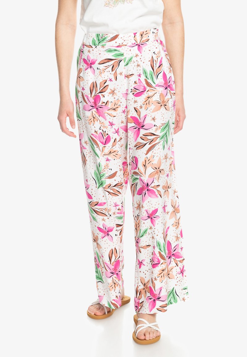 Roxy MIDNIGHT AVENUE - Püksid - white/sinine - Zalando.ee