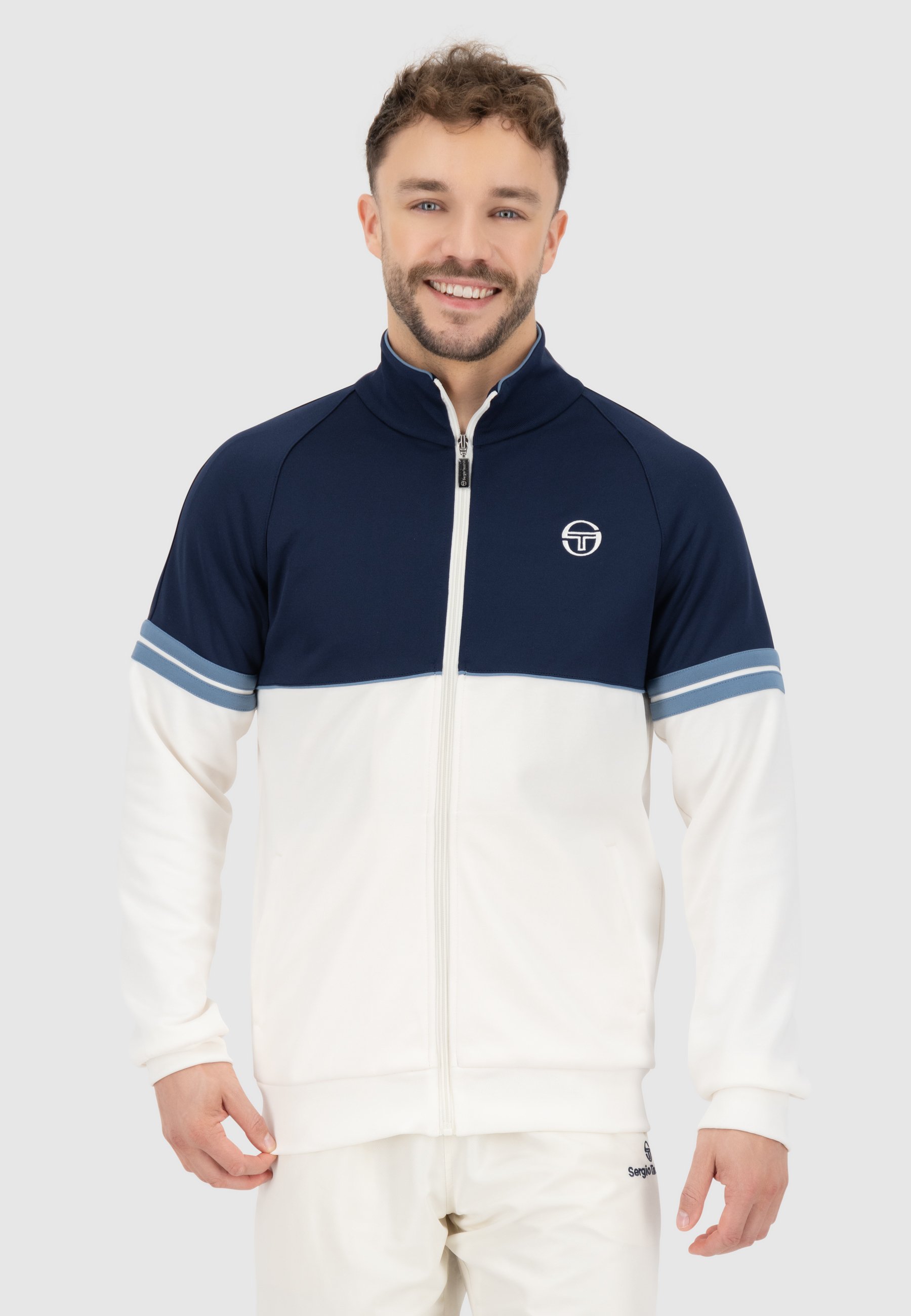 Sergio Tacchini Embroidered Logo Jacket Buy The Sergio Tacchini ...