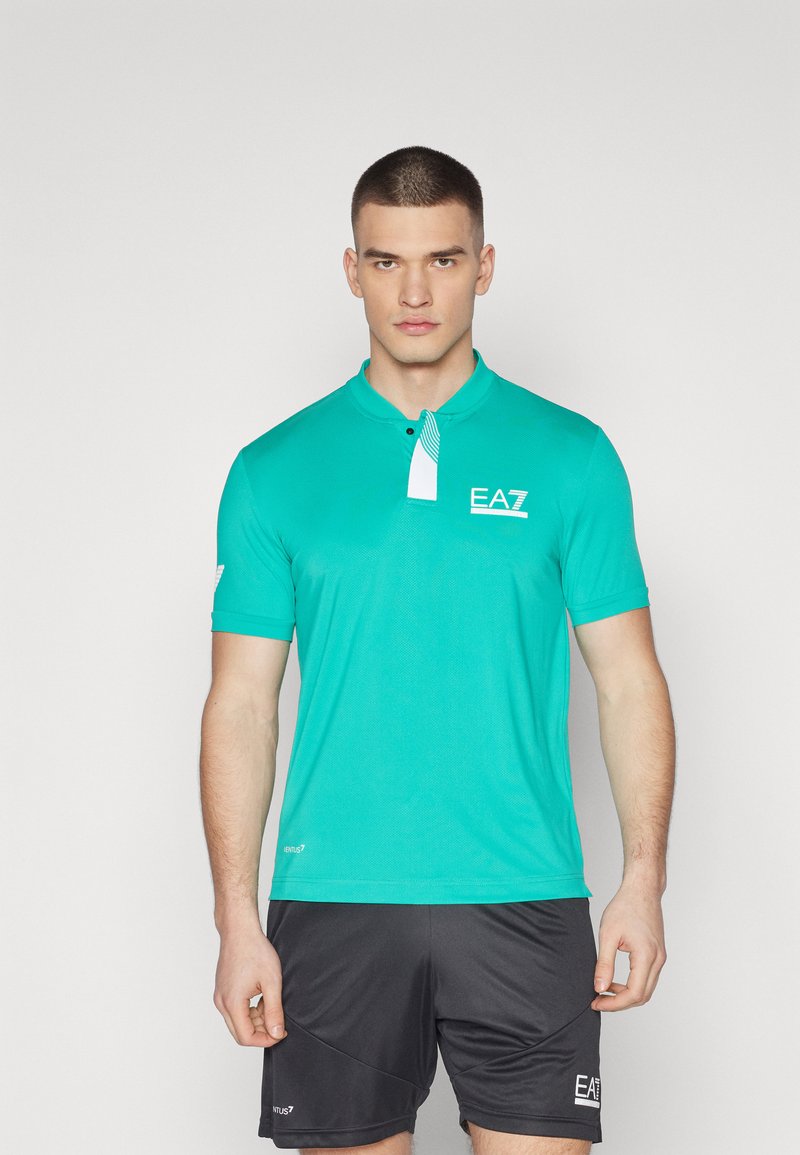 EA7 Emporio Armani TENNIS PRO SERAFINO - Bluză sport - spectra green/verde mentă - Zalando.ro