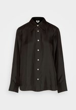 ARKET Hemdbluse - black/schwarz - Zalando.de