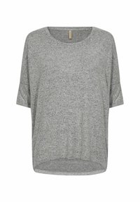 Soyaconcept SC-BIARA 96 - Long sleeved top - lt grey melange/light grey ...
