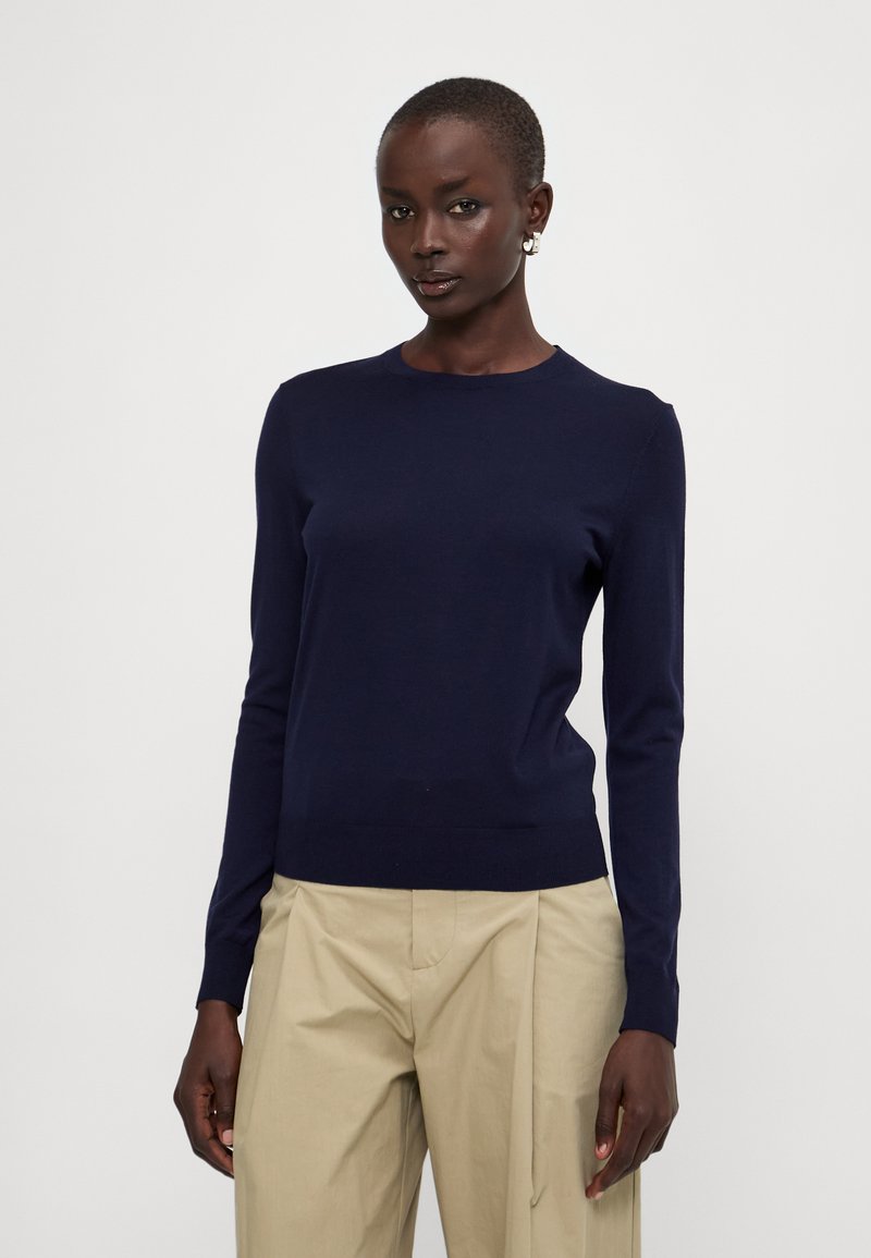 Theory CREW NECK REGAL - Džemper - deep navy/sinine - Zalando.ee