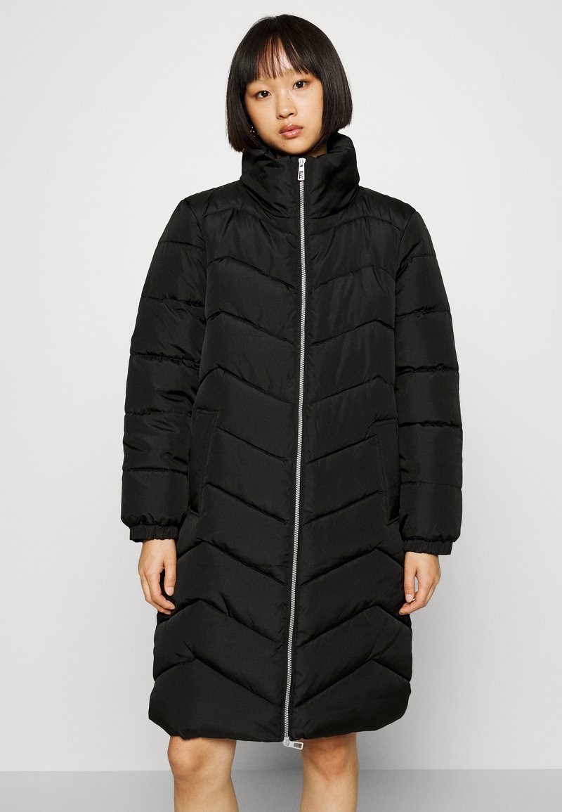 Vero Moda Petite VMLIGA COAT - Winter coat - black - Zalando.co.uk