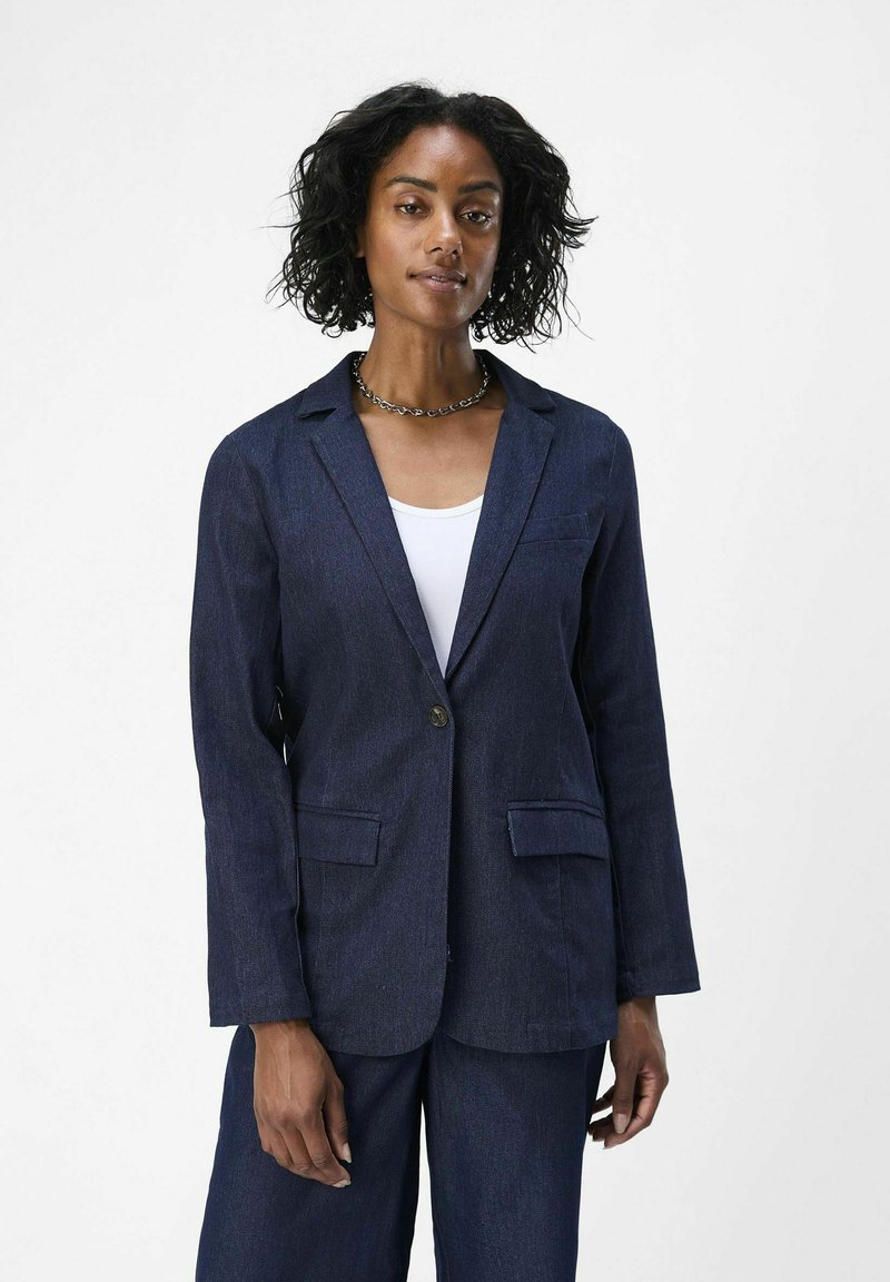 Object Denim jacket - dark blue denim/dark-blue denim - Zalando