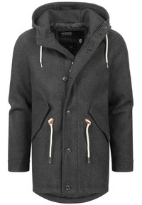 INDICODE JEANS INCHRISTOF - Winter coat - charcoal mix/anthracite ...