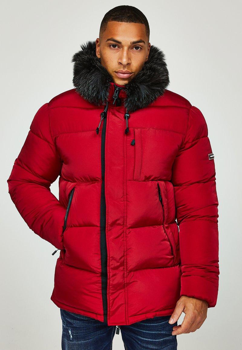 Kings Will Dream ZEKE MID PUFFER JACKET - Talvitakki - red/punainen ...