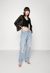 Monki Bluse - black dark solid/schwarz - Zalando.ch