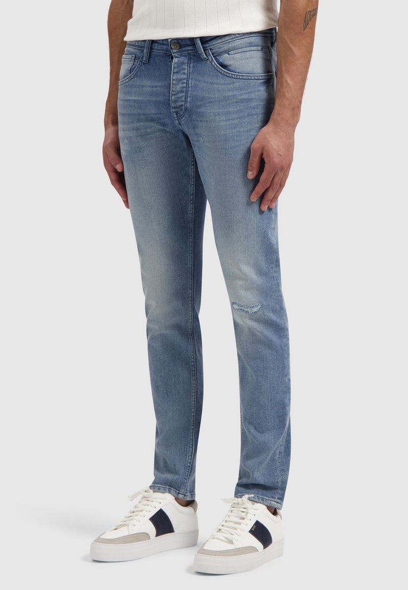 Pure Path Slim fit jeans - denim mid blue/blue denim - Zalando