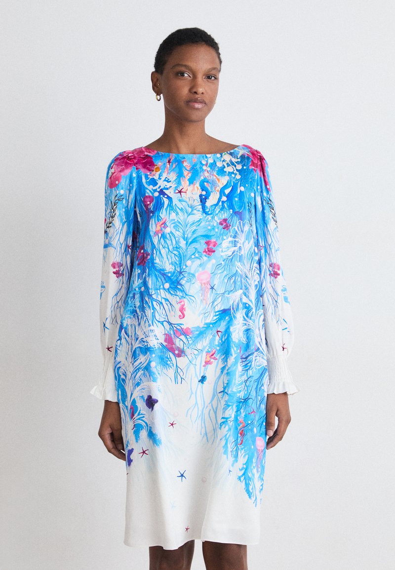 Marc Cain Cocktail dress / Party dress - light azure/blue - Zalando