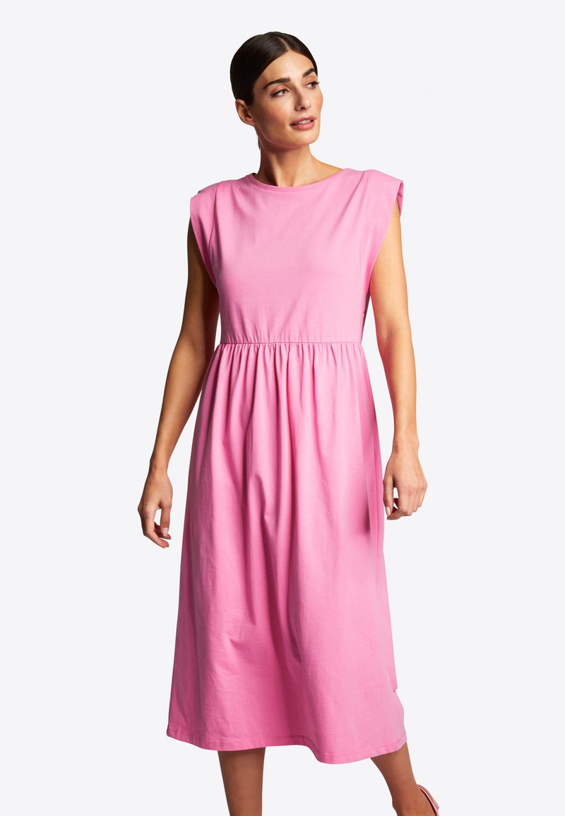 Rich & Royal MIT FLÜGELÄRMELN - Robe de jour - pink cosmos/rose ...