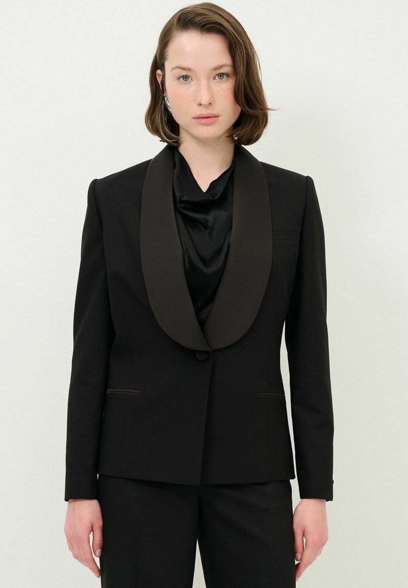 adL DETAILED - Blazer - black - Zalando