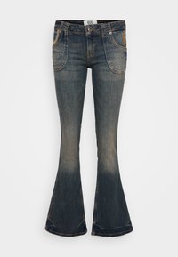 BDG Urban Outfitters DRIP TIANA - Vaqueros a campana - dark vintage ...