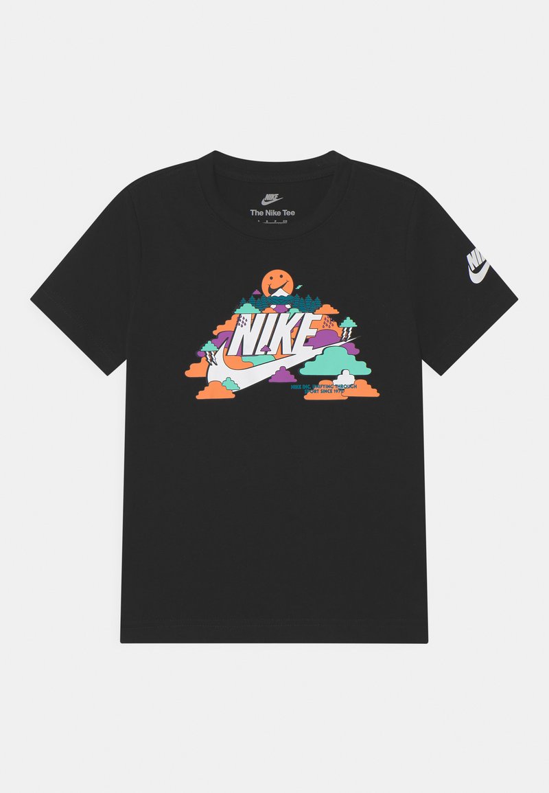 Nike Sportswear HAPPY CLOUD TEE - T-shirt imprimé - black/noir - ZALANDO.BE