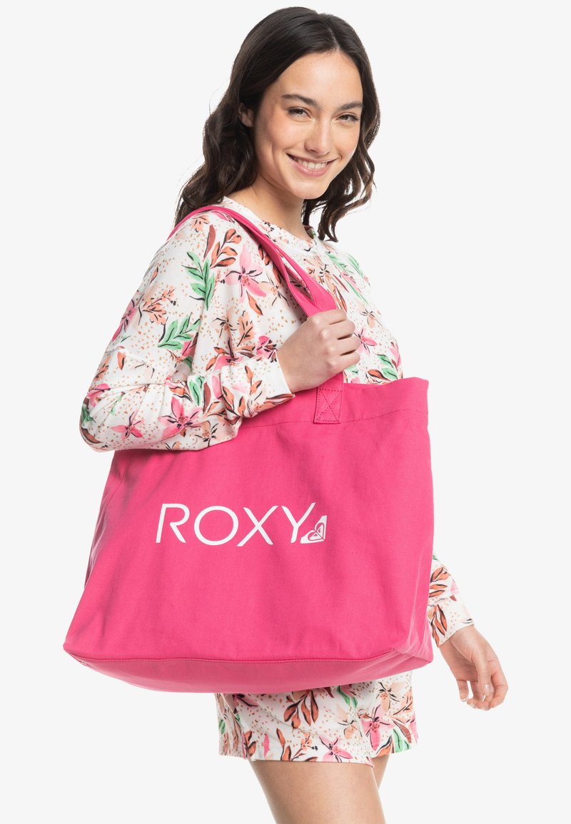 Roxy GO FOR IT - Shoppingväska - pink/ljusrosa - Zalando.se
