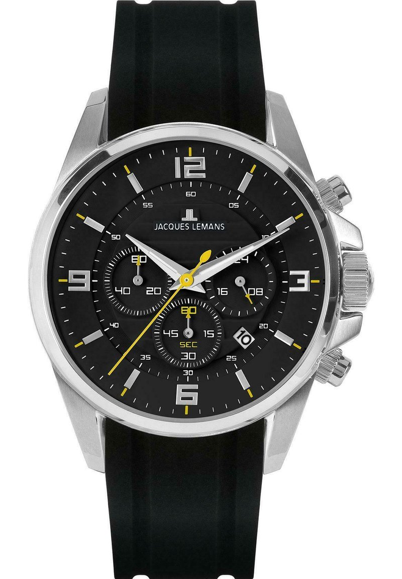 Jacques Lemans Chronograph watch - schwarz/black - Zalando.de