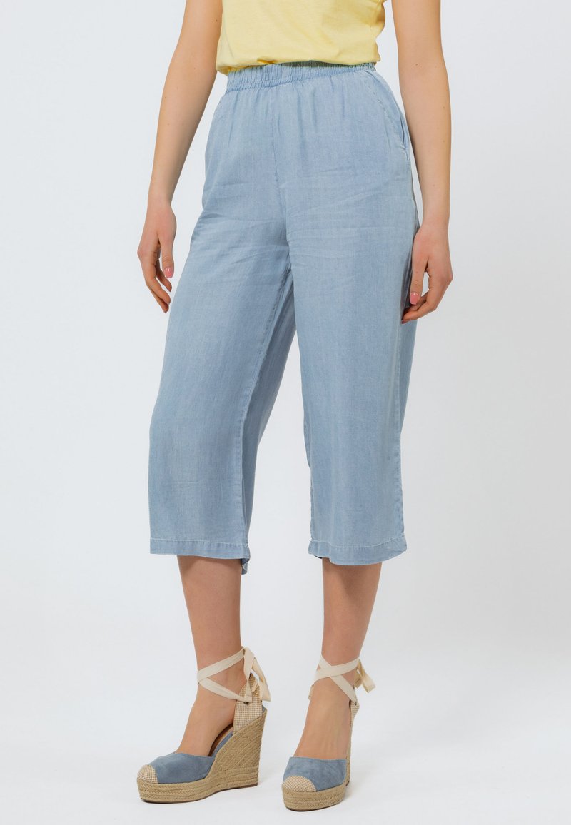 AMDS JEANS Jeans Shorts - light blue denim/light-blue denim - Zalando.de