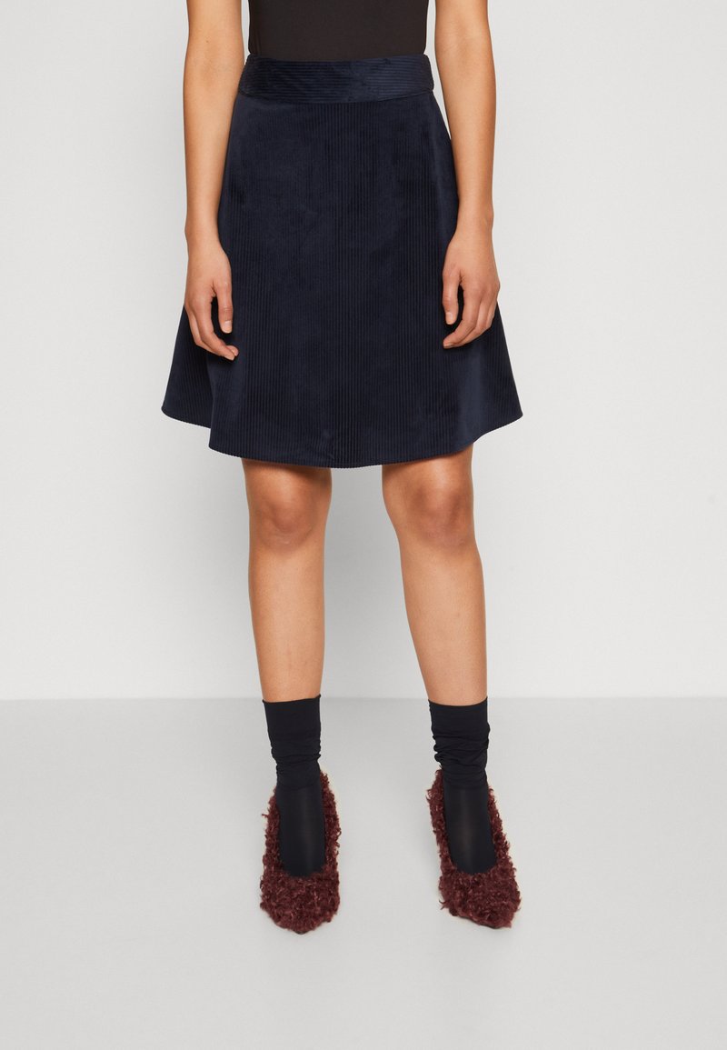 Vero Moda VMNINA SKIRT - A-line skirt - night sky/dark blue - Zalando.ie