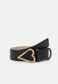 Fiorucci HEART BUCKLE BELT UNISEX - Belt - black - Zalando