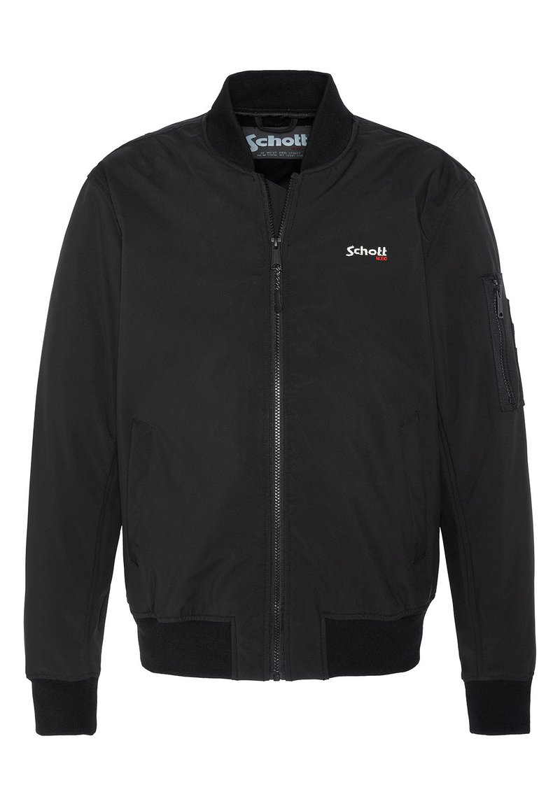 Schott Bomberjacke - noir/schwarz - Zalando.at