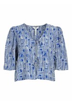 Object Blouse - palace blue/blue - Zalando