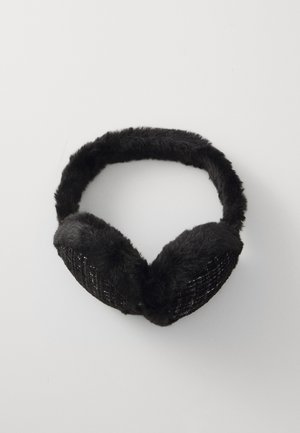 UGG EMBROIDERED LOGO EARMUFF - Cache-oreilles - black/noir - ZALANDO.FR